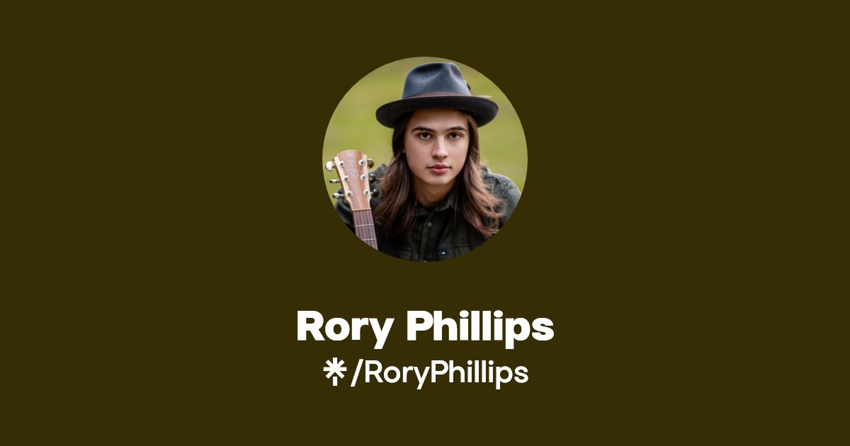 Rory Phillips Official: Instagram, Facebook | Linktree