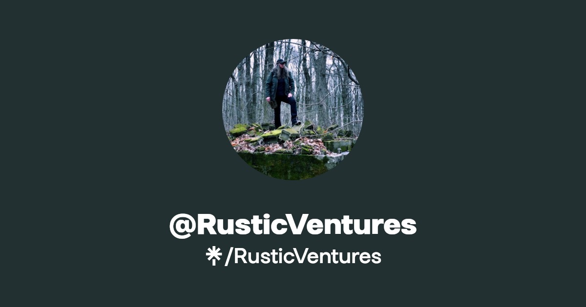 RusticVentures | Instagram, Facebook | Linktree