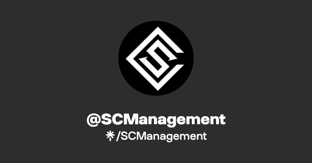 SCManagement | Instagram | Linktree