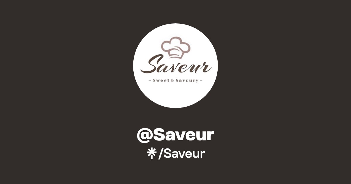 @Saveur | Linktree