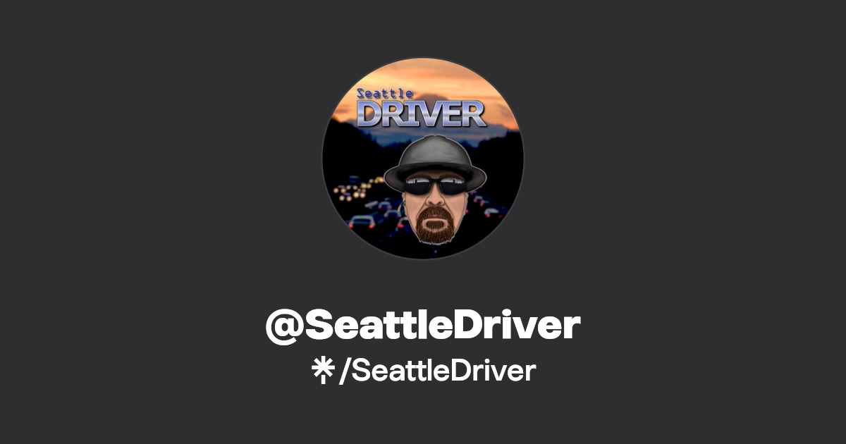 SeattleDriver Official: Instagram, Twitter | Linktree