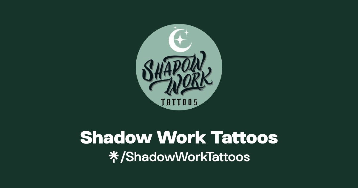 Shadow Work Tattoos | Instagram | Linktree