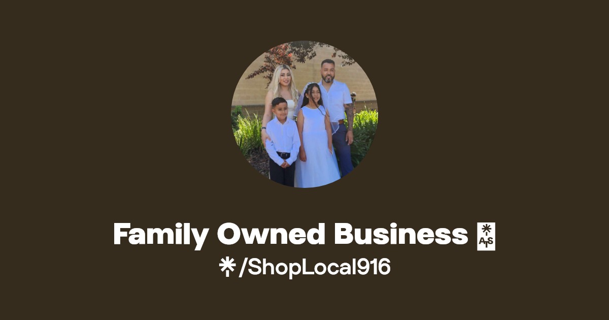 Family Owned Business 🤍 | Instagram, Facebook, TikTok | Linktree