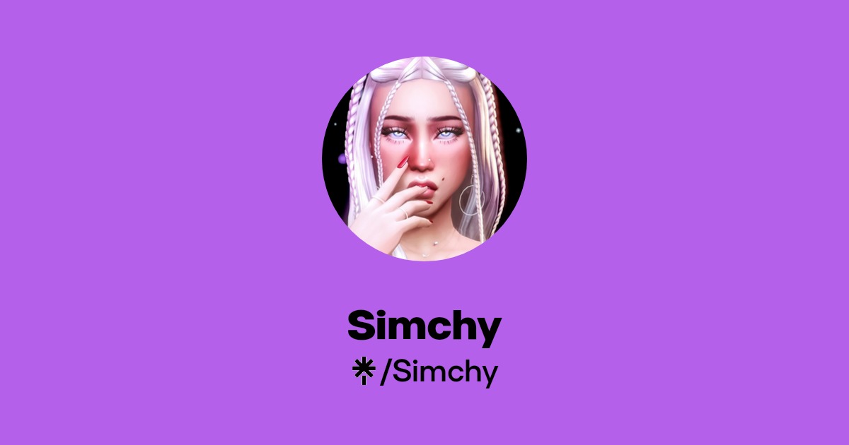 Simchy | Instagram, TikTok | Linktree