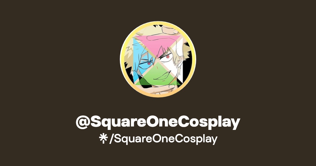 SquareOneCosplay Official: TikTok, Instagram, Facebook, Twitch | Linktree