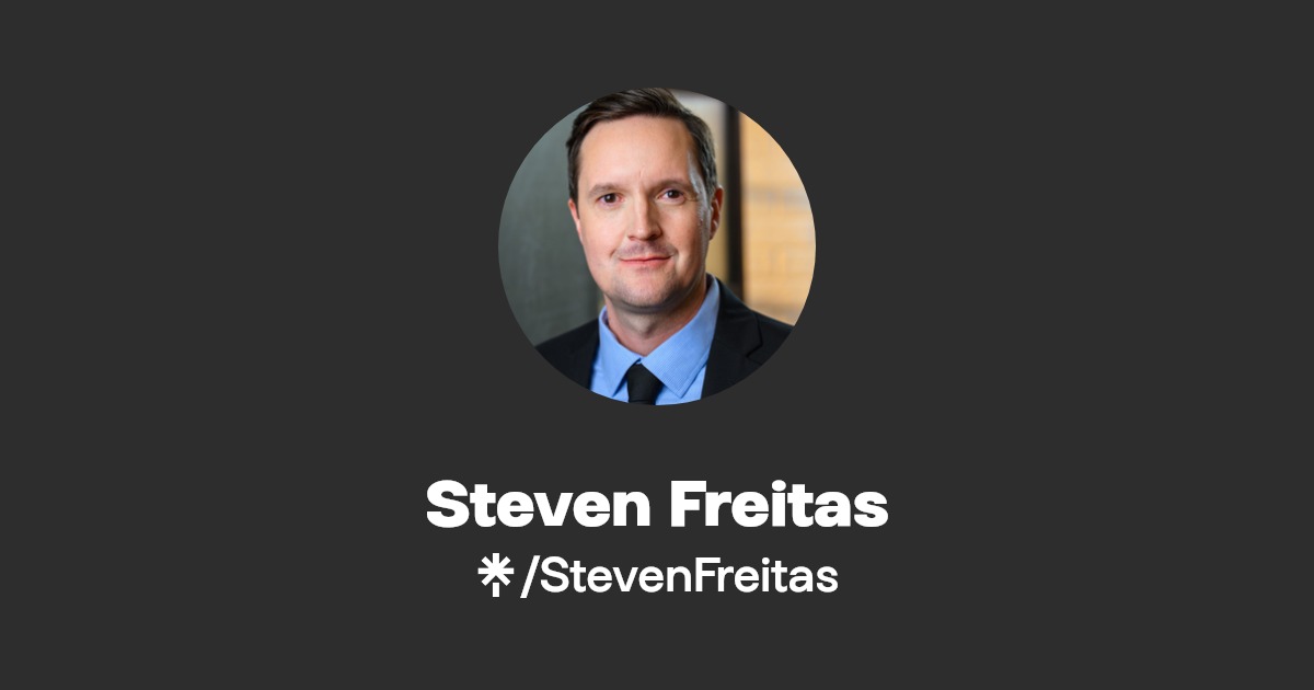 Steven Freitas | Instagram | Linktree