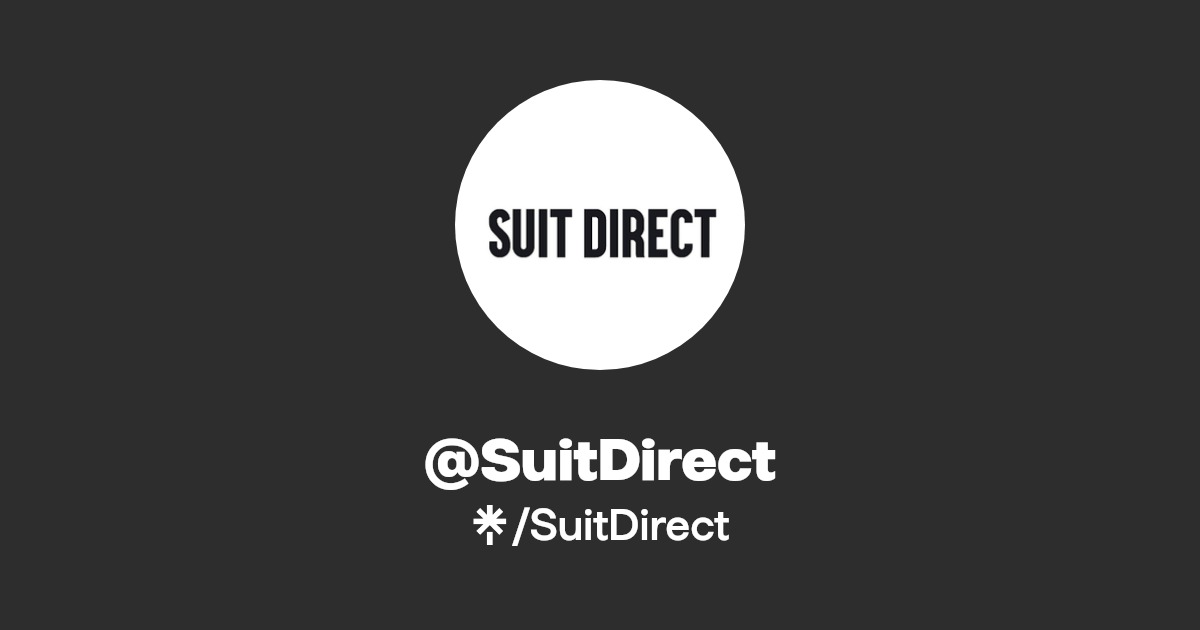 @SuitDirect | Linktree