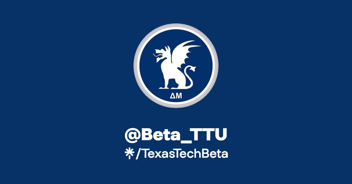 @Beta_TTU | Instagram, Facebook | Linktree