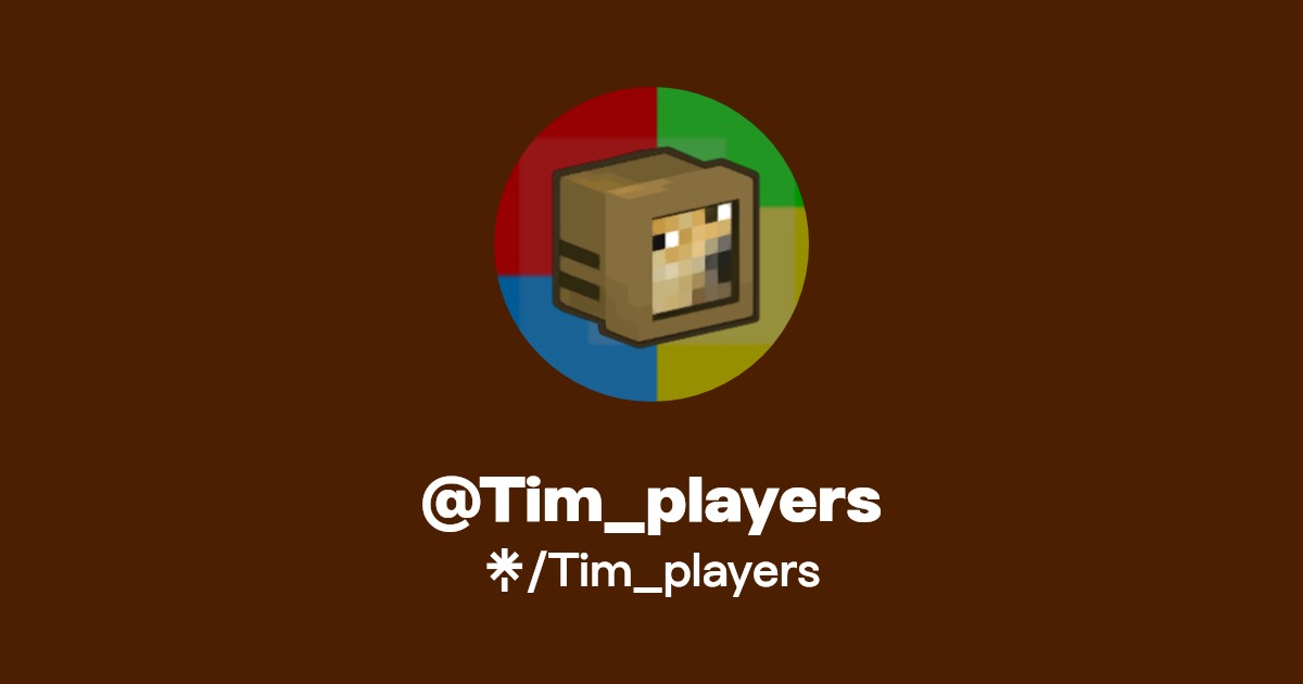 Tim_players | Instagram, TikTok | Linktree