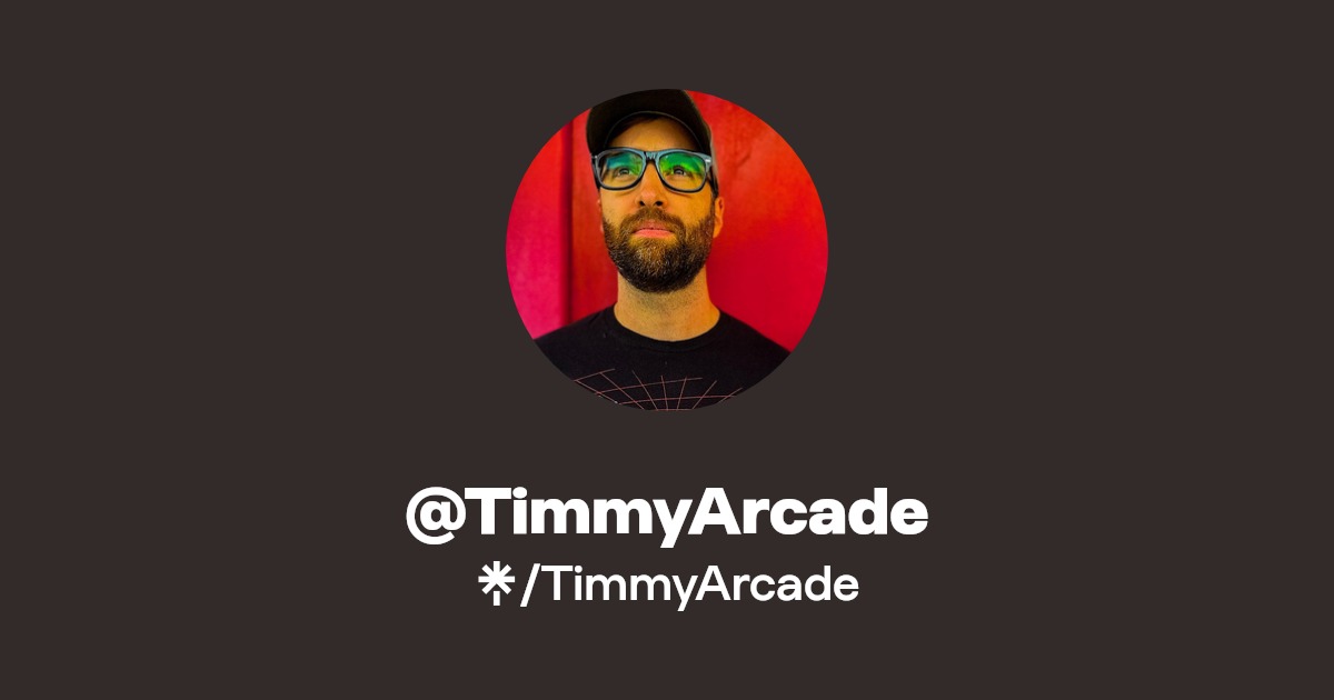 TimmyArcade | Instagram, TikTok, Twitch | Linktree