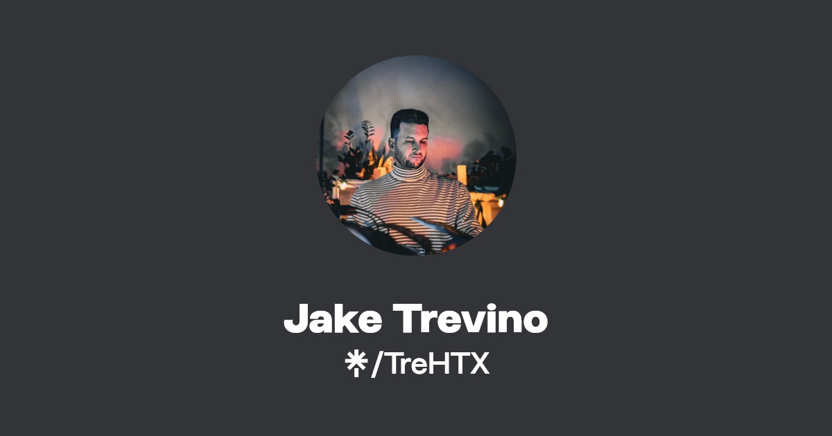 Jake Trevino | Instagram | Linktree