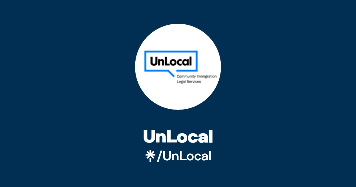 UnLocal | Twitter, Facebook | Linktree