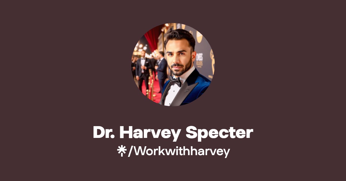 Harvey Specter, Broker | Ph.D in Urban and Community Planning ...