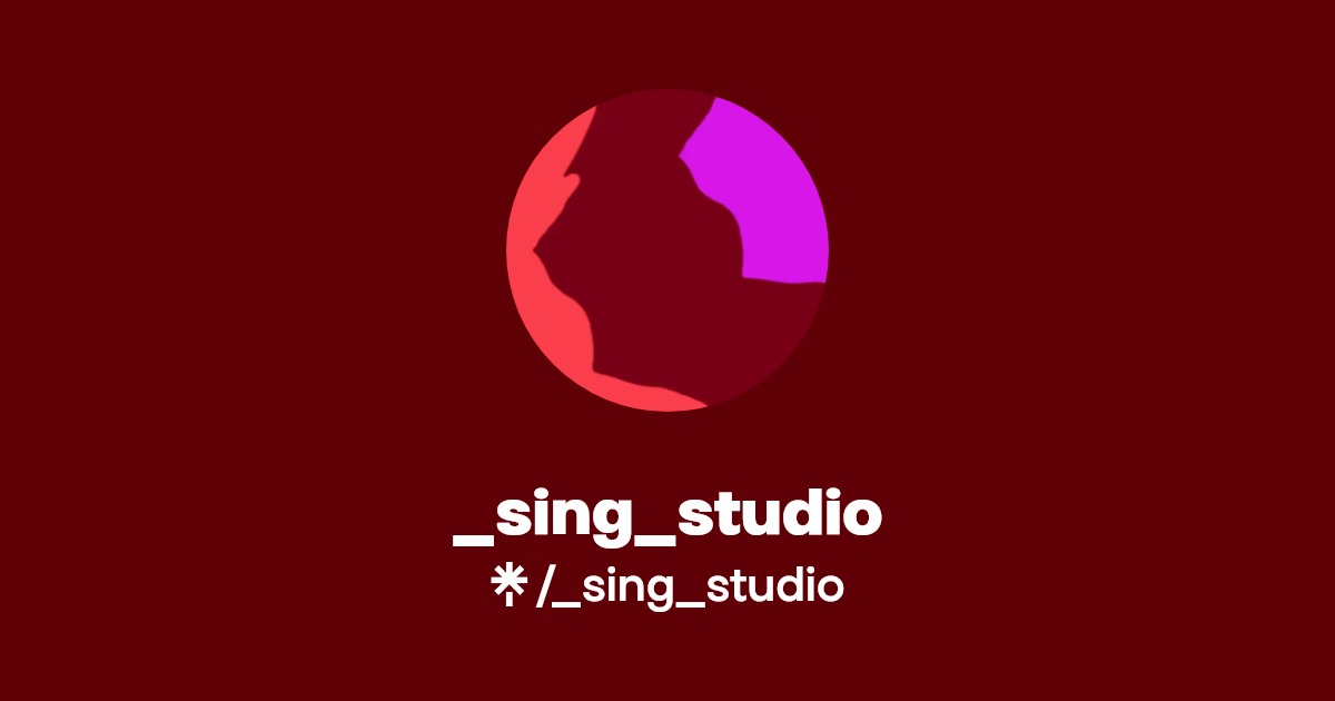 _sing_studio Official: Instagram | Linktree