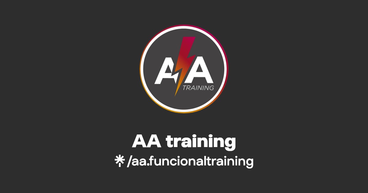 AA training | Instagram | Linktree