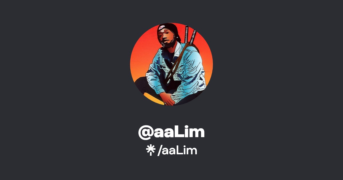 aaLim | Twitter, Instagram, TikTok, Twitch | Linktree