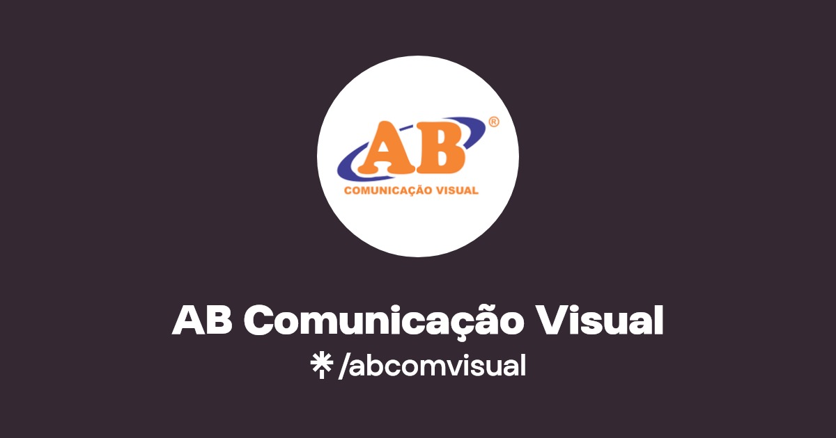 AB Comunicação Visual | Instagram, Facebook | Linktree