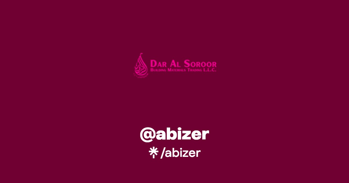@abizer | Linktree