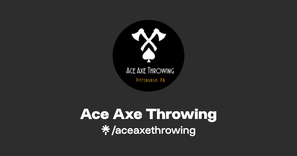 Ace Axe Throwing | Instagram, Facebook | Linktree