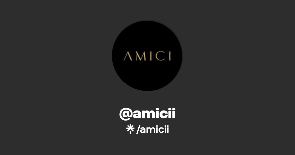 @amicii | Linktree