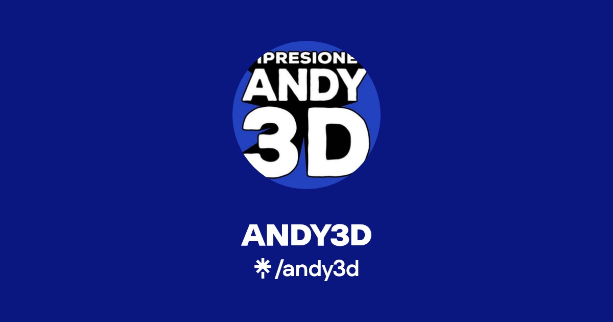 ANDY3D | Instagram | Linktree
