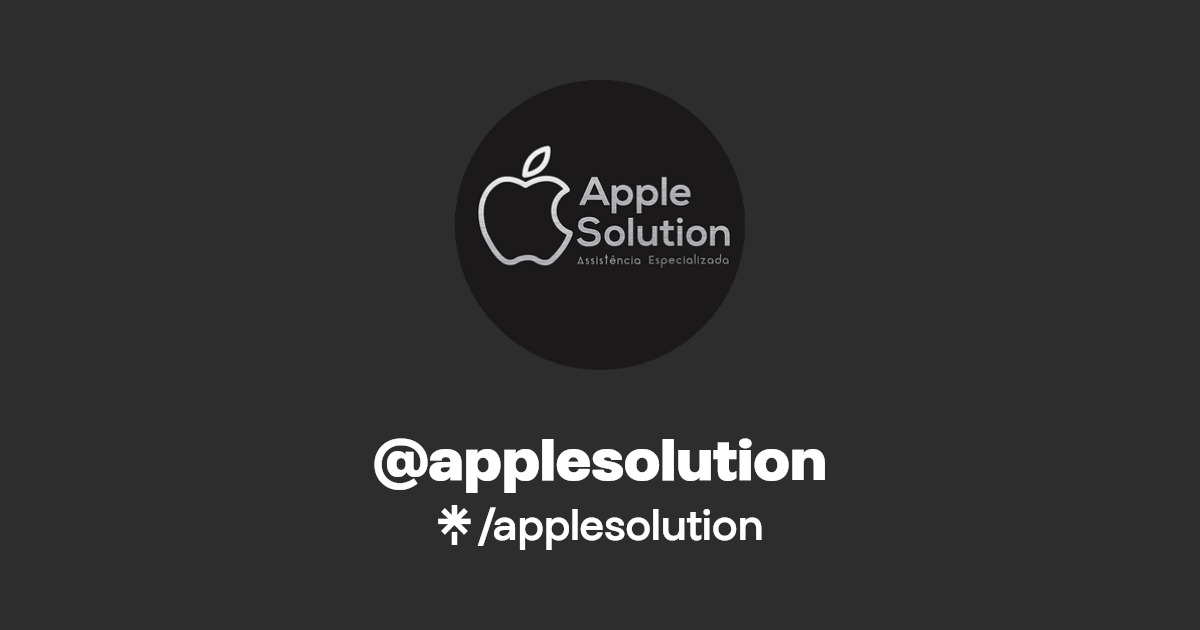applesolution | Facebook | Linktree