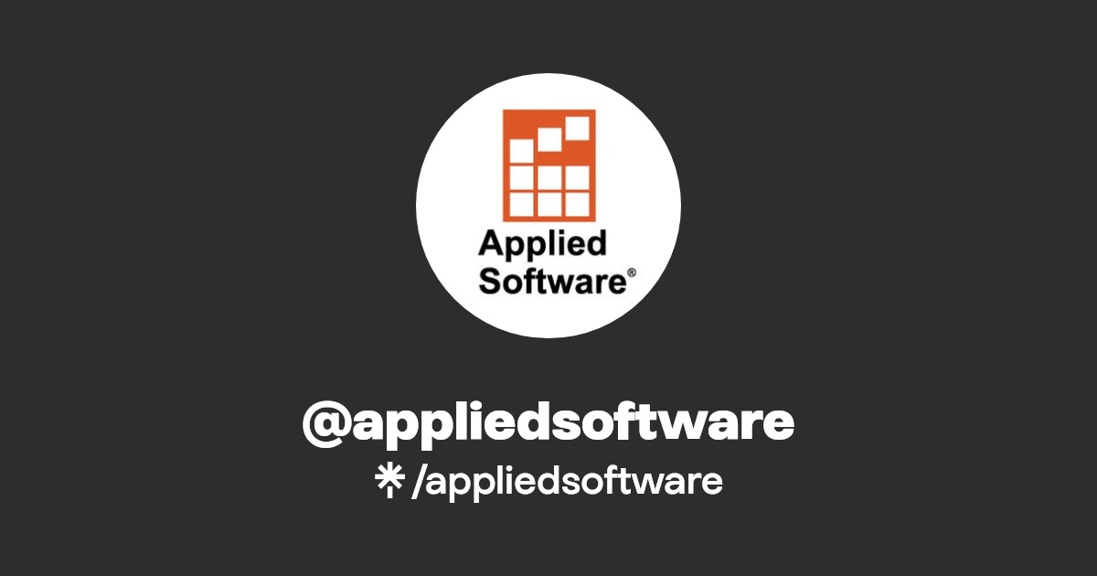 @appliedsoftware | Linktree