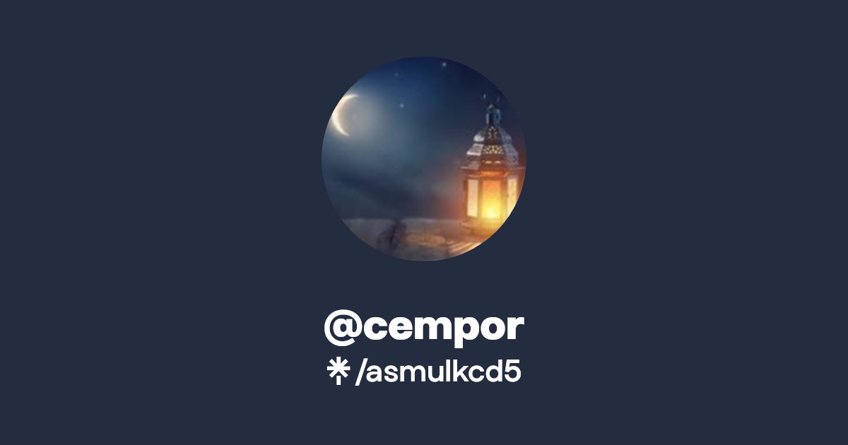 @cempor | Linktree