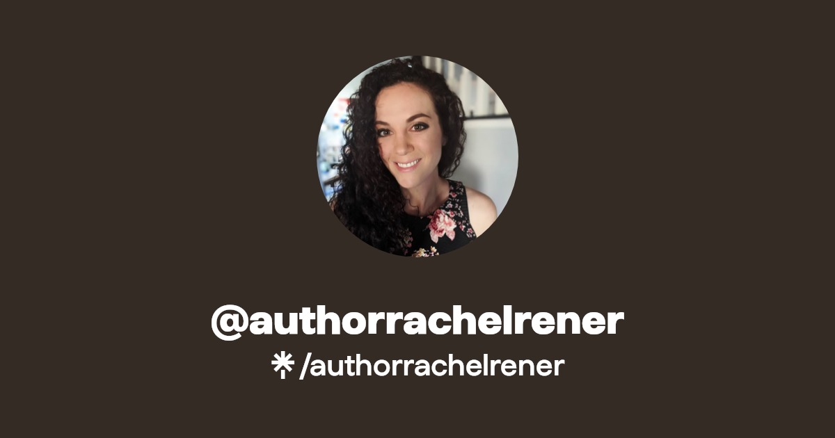 authorrachelrener | Instagram, Facebook, TikTok | Linktree