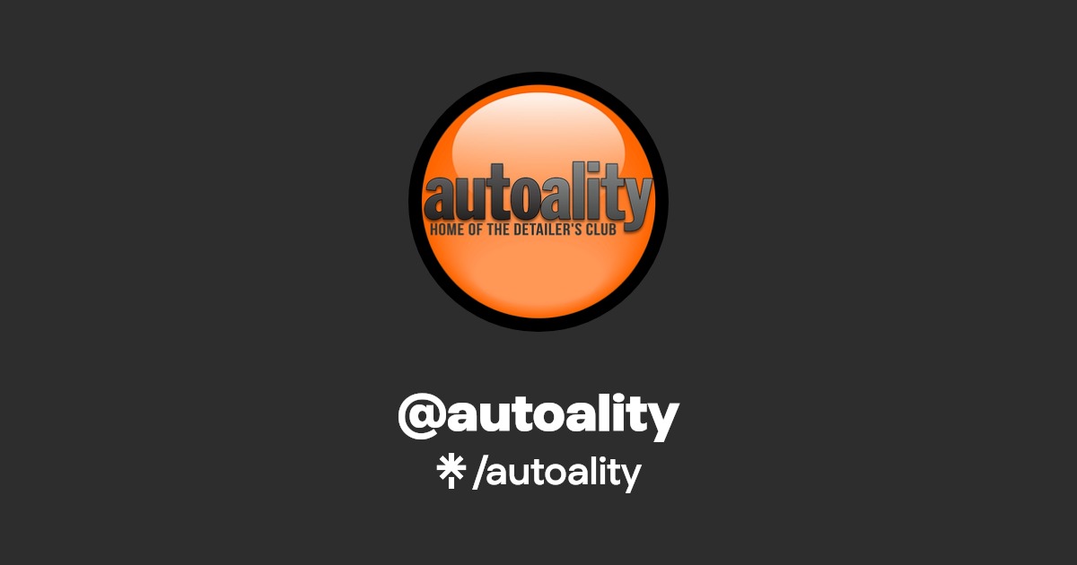 autoality | Instagram, Facebook, TikTok | Linktree