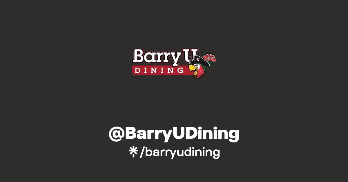 @BarryUDining | Instagram | Linktree