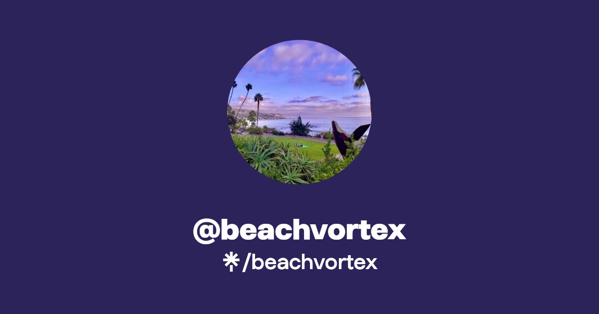 beachvortex - Listen on YouTube, Spotify - Linktree