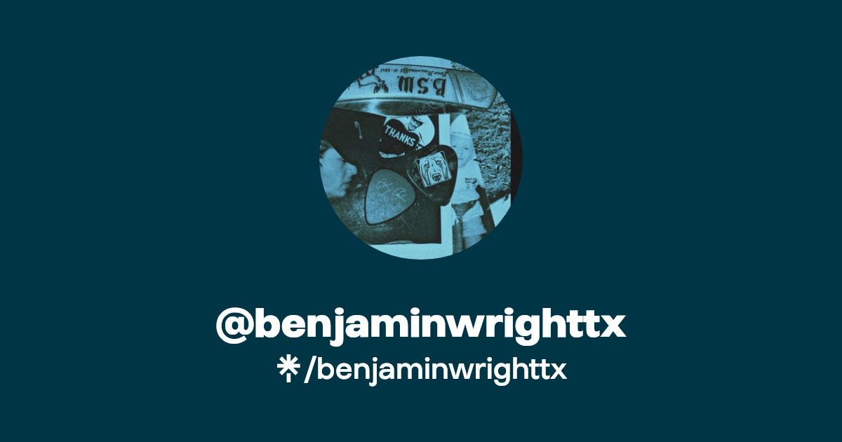 benjaminwrighttx - Listen on YouTube, Spotify, Apple Music - Linktree