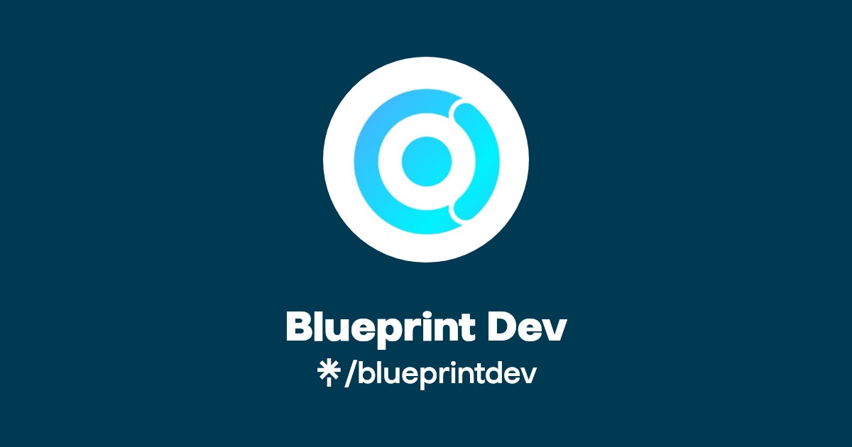 Blueprint Dev | Instagram | Linktree