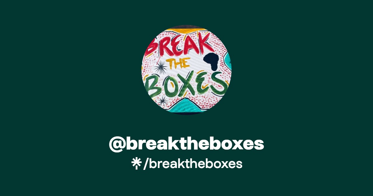 breaktheboxes - Listen on YouTube, Spotify - Linktree