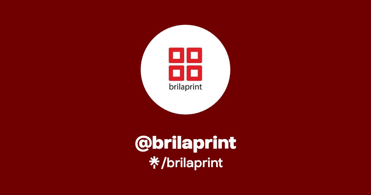 @brilaprint | Linktree