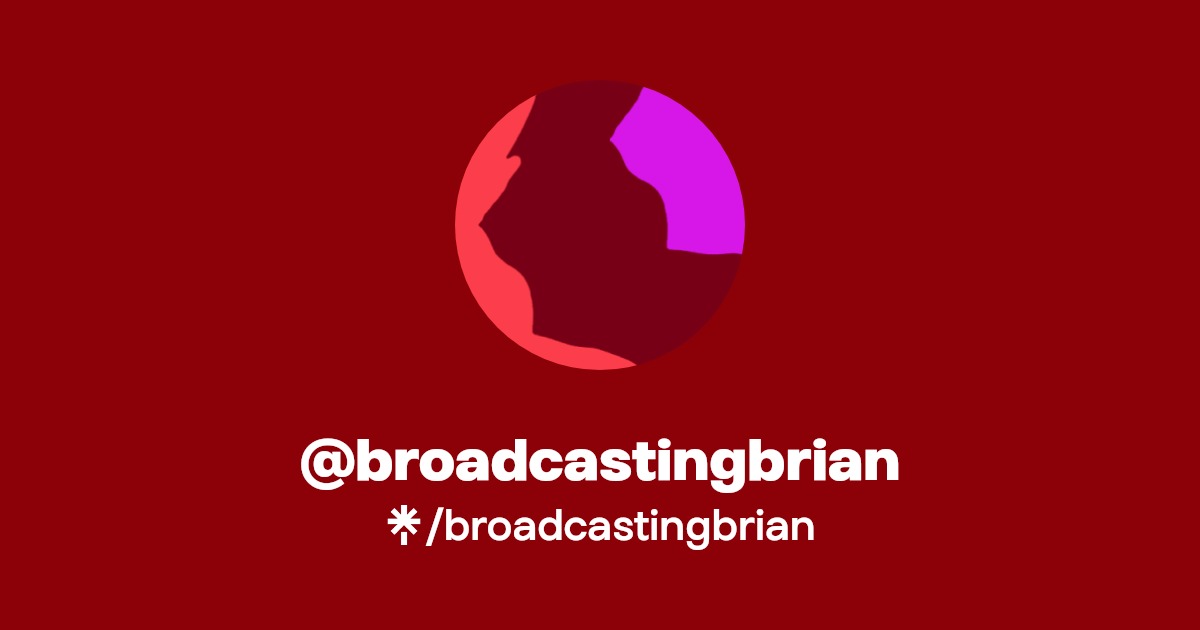 broadcastingbrian | Instagram | Linktree