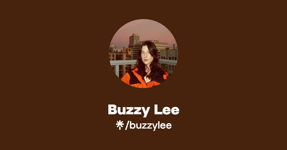 Buzzy Lee | Instagram | Linktree