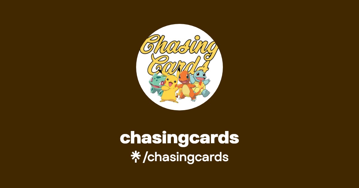 chasingcards | TikTok | Linktree