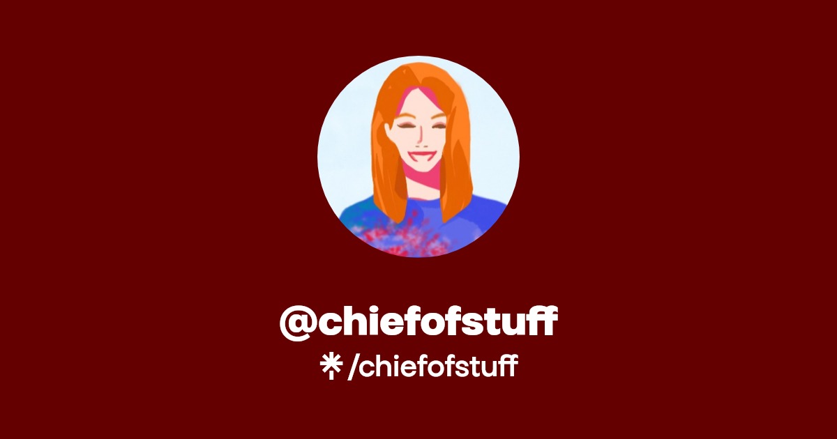 chiefofstuff - Listen on Spotify - Linktree