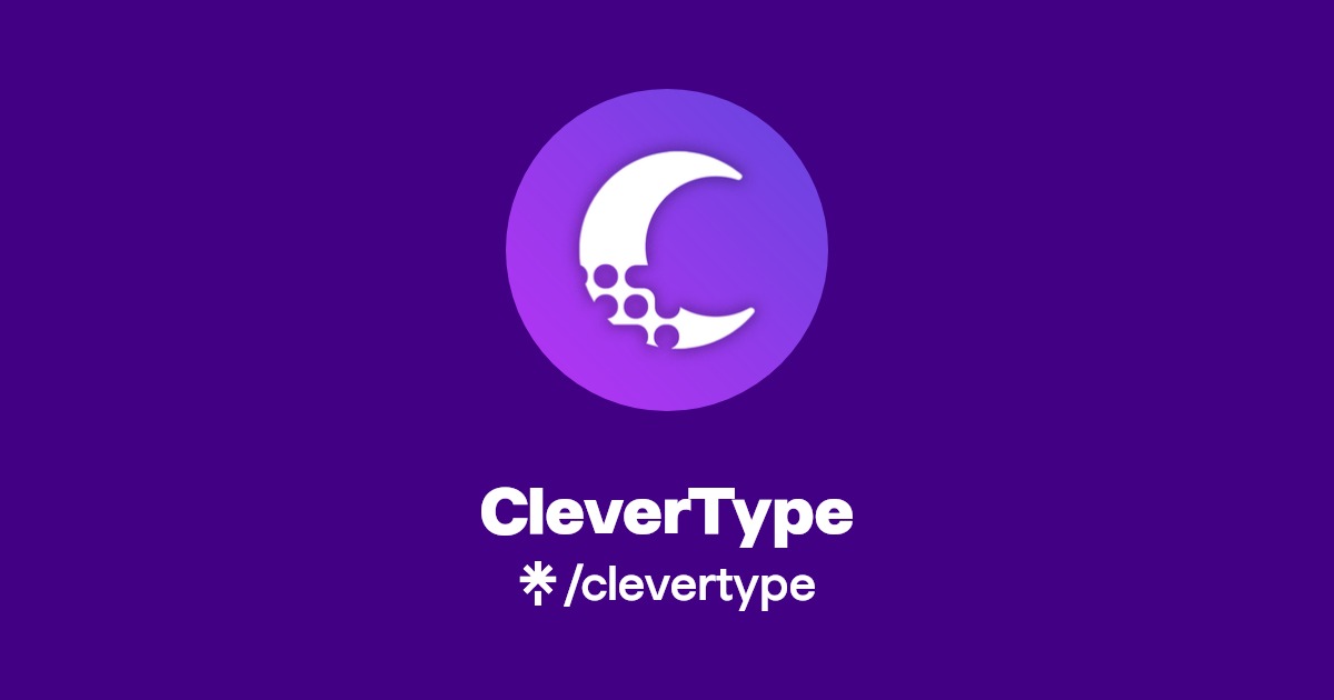 CleverType | Linktree