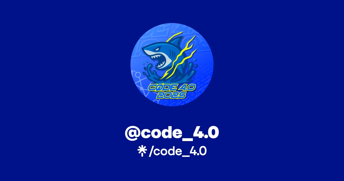 @code_4.0 | Linktree