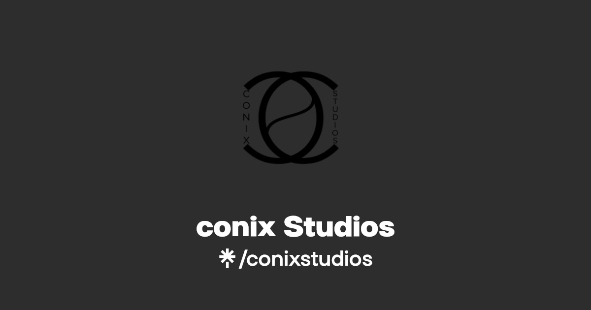 conix Studios | Instagram, Facebook, TikTok | Linktree