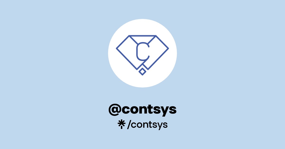 @contsys | Linktree