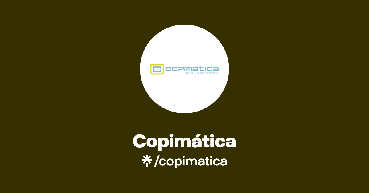 Copimática | Instagram, Facebook | Linktree