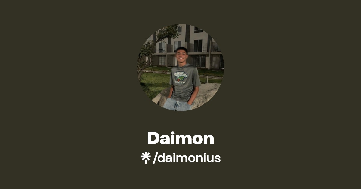 Daimon | Instagram | Linktree