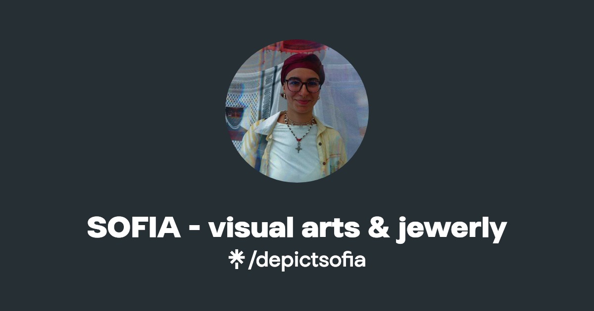SOFIA - visual arts & jewerly | Instagram | Linktree