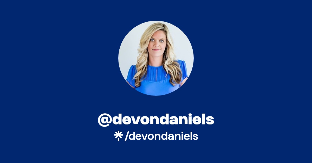 devondaniels | Facebook | Linktree