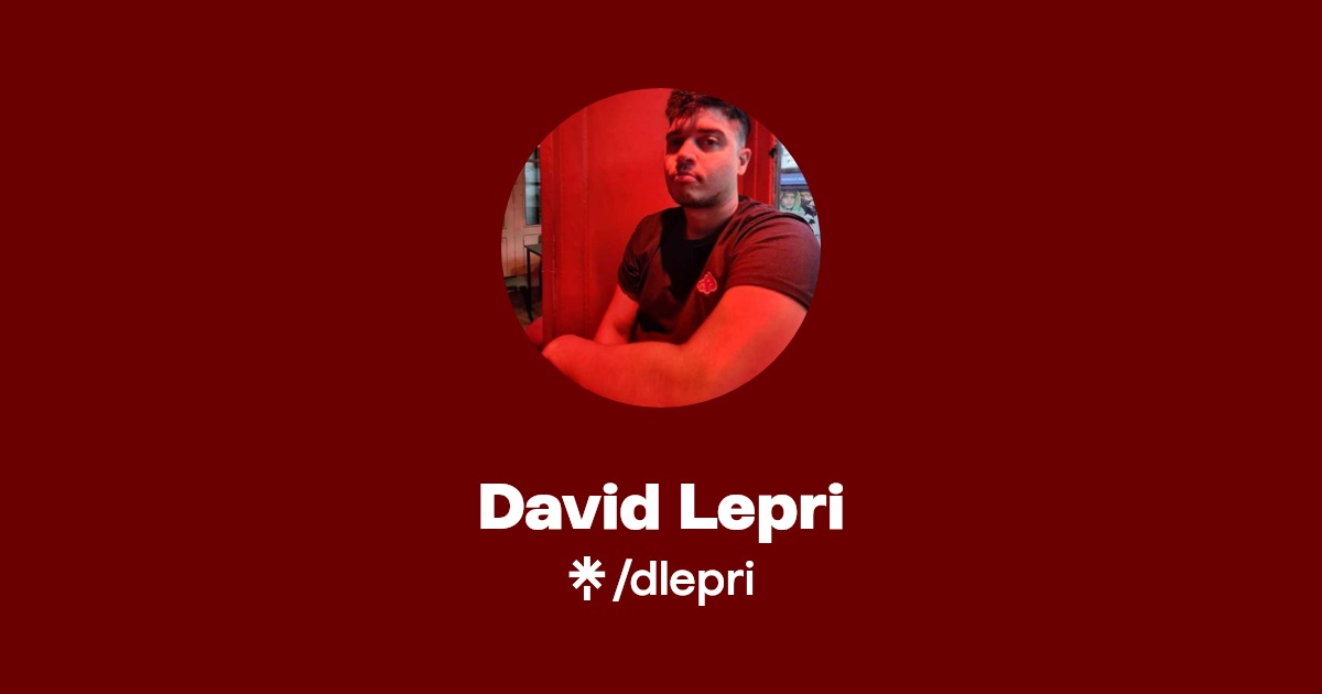 David Lepri | TikTok | Linktree