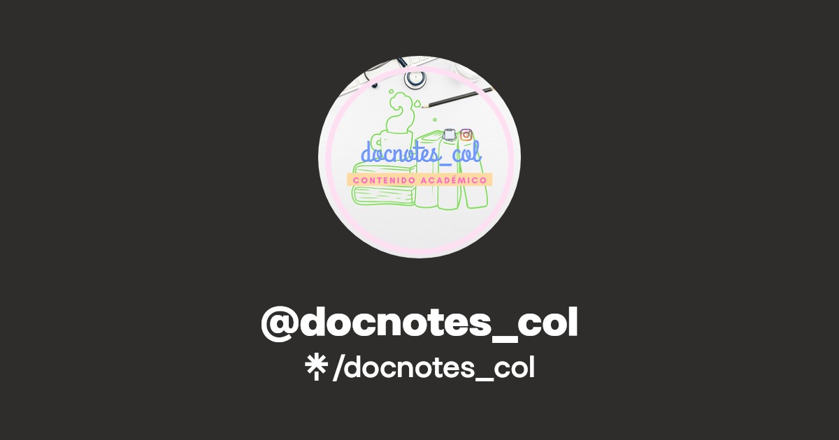 @docnotes_col | Linktree